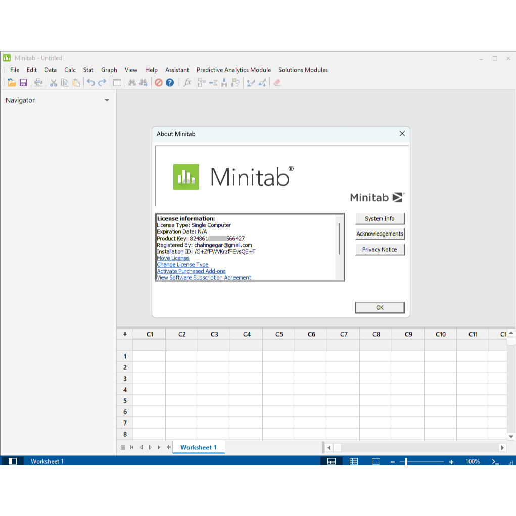 Jual MINITAB 22 v2025 License Lifetime Original [bisa update] | Shopee Indonesia