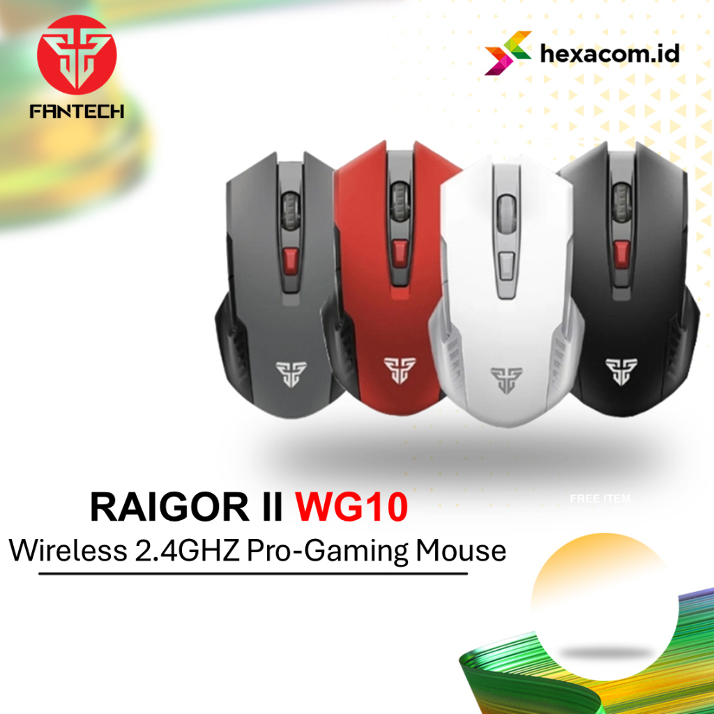 Jual Mouse Gaming Wireless Fantech RAIGOR II WG10 | Shopee Indonesia
