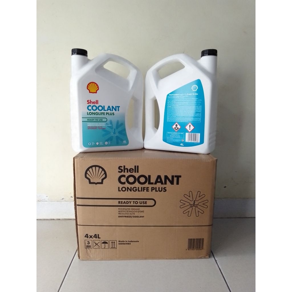 Jual SHELL COOLANT LONGLIFE PLUS READY TO USE GREEN POAT 30/70 ...