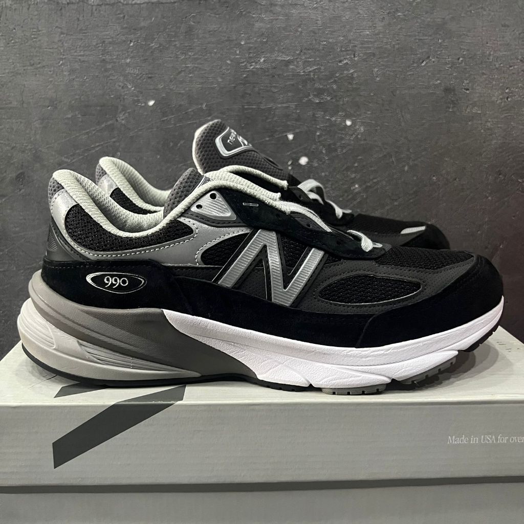 Jual Nb 990 V6 M1usa Bl4ck Grey Wh1te | Shopee Indonesia
