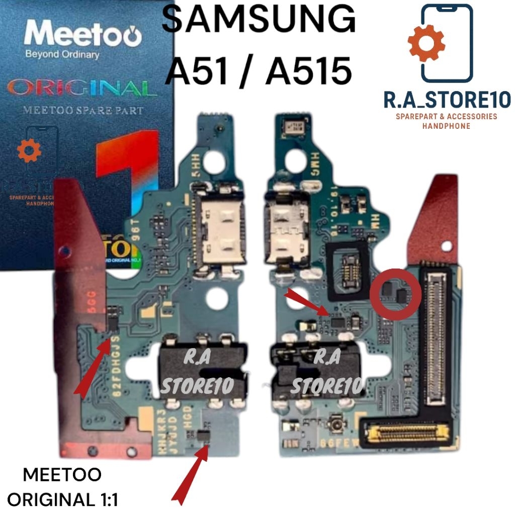Jual MEETOO Flexibel Charger + IC SAMSUNG A51 GALAXY A515 A515F ...