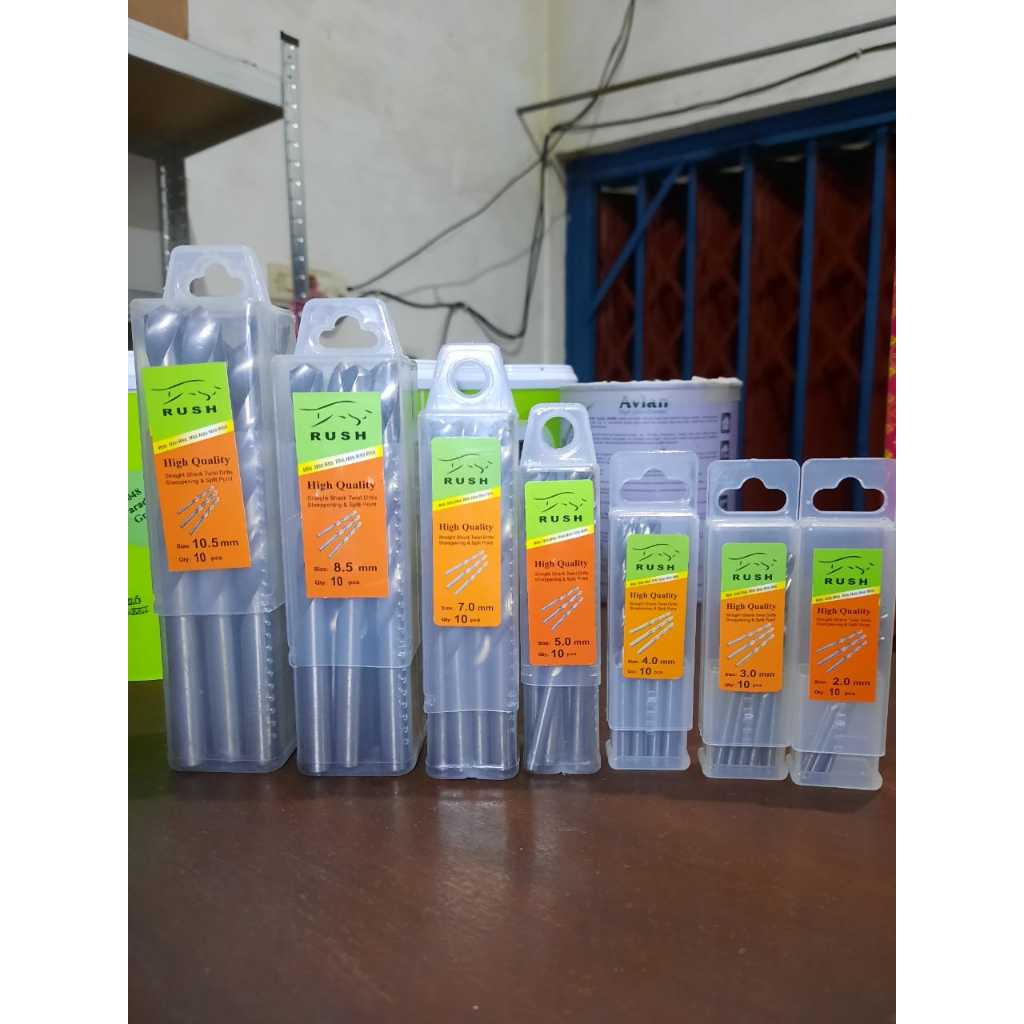 Jual Mata Bor Besi Ukuran 6,5 mm-13 mm | Shopee Indonesia