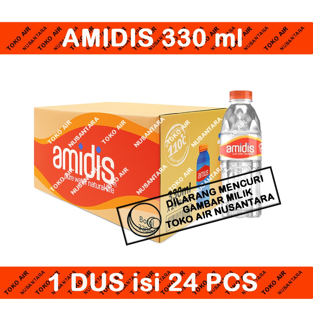Jual Amidis 330 ml - Air Minum Distilasi | Shopee Indonesia