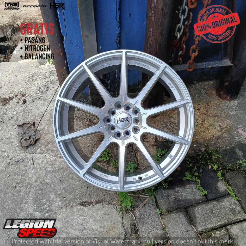 Jual PELEK MOBIL ZENIX INNOVA ALPHARD VOXY VELG RACING HSR RAI-S2 R18 ...
