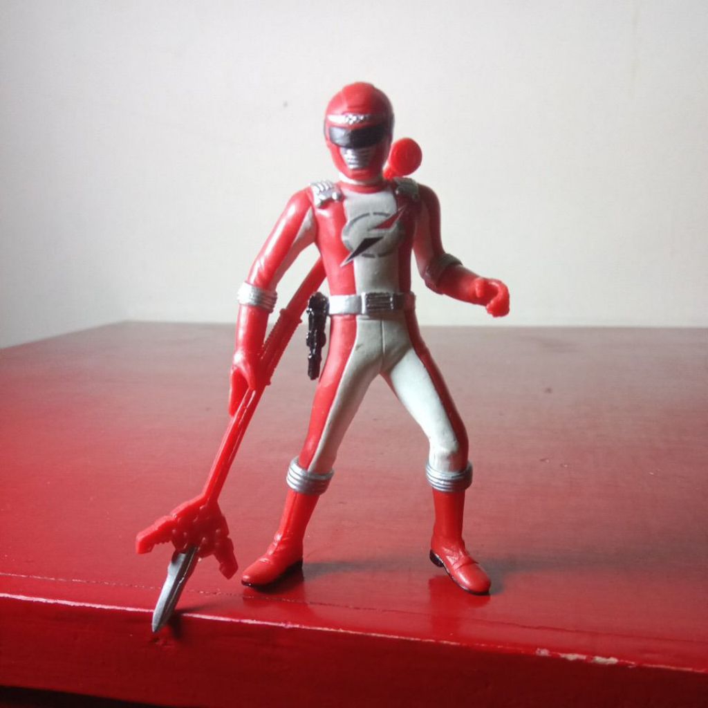 Jual Super Sentai Boukenger Red ex-keychain | Shopee Indonesia
