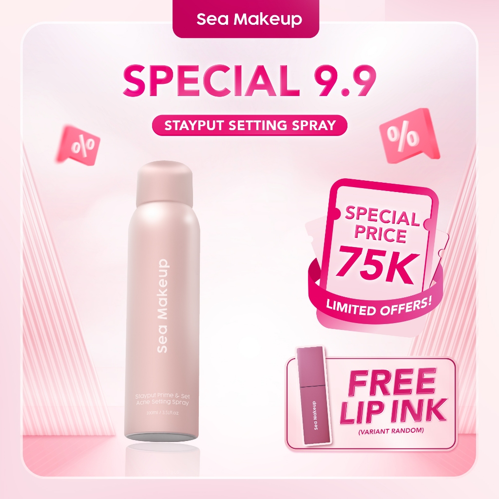 Jual [BUY 1 GET 2] Sea Makeup Stayput Prime & Set Continuous Setting ...