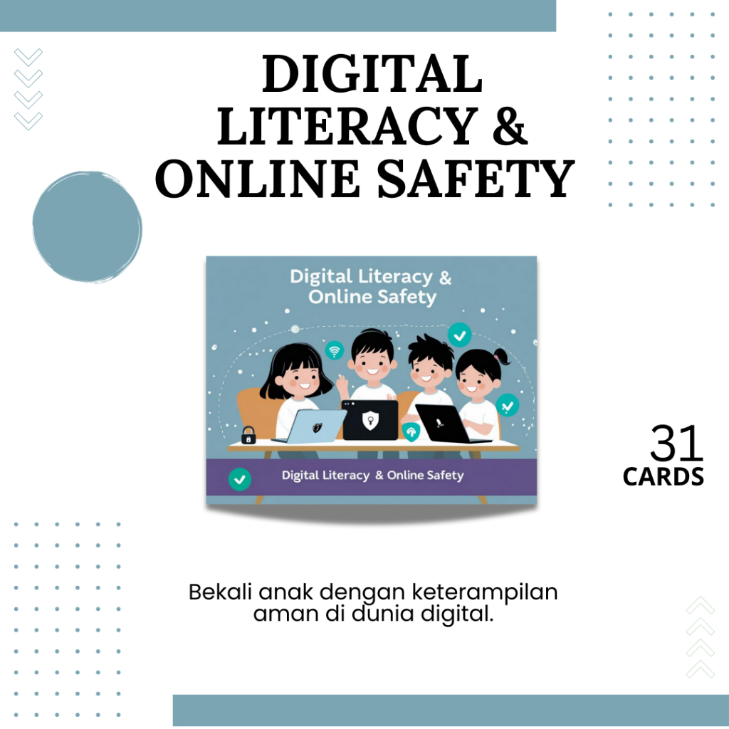 Jual Digital Literacy & Online Safety – Flashcard Edukatif Anak Remaja ...