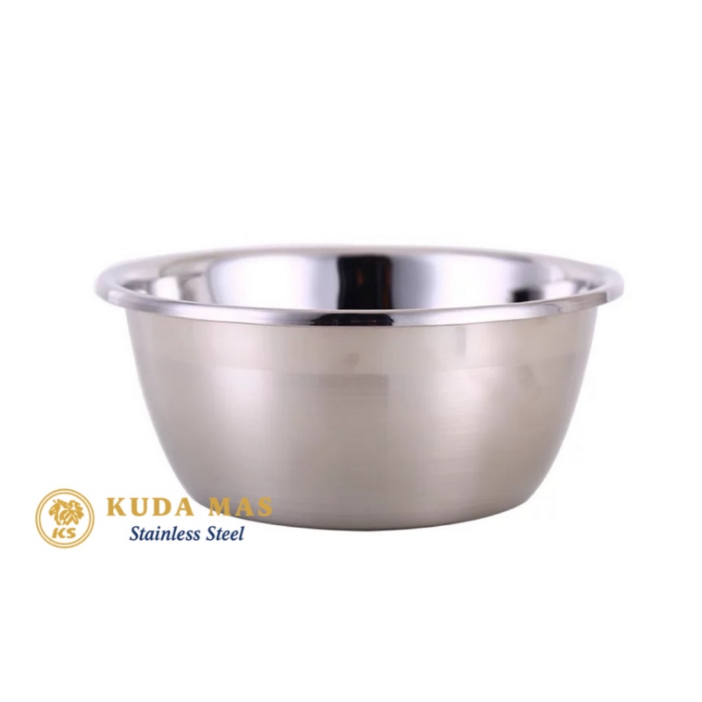 Jual Baskom Stainless KS 20cm – Wadah Dapur, Mixing Bowl, Higienis ...