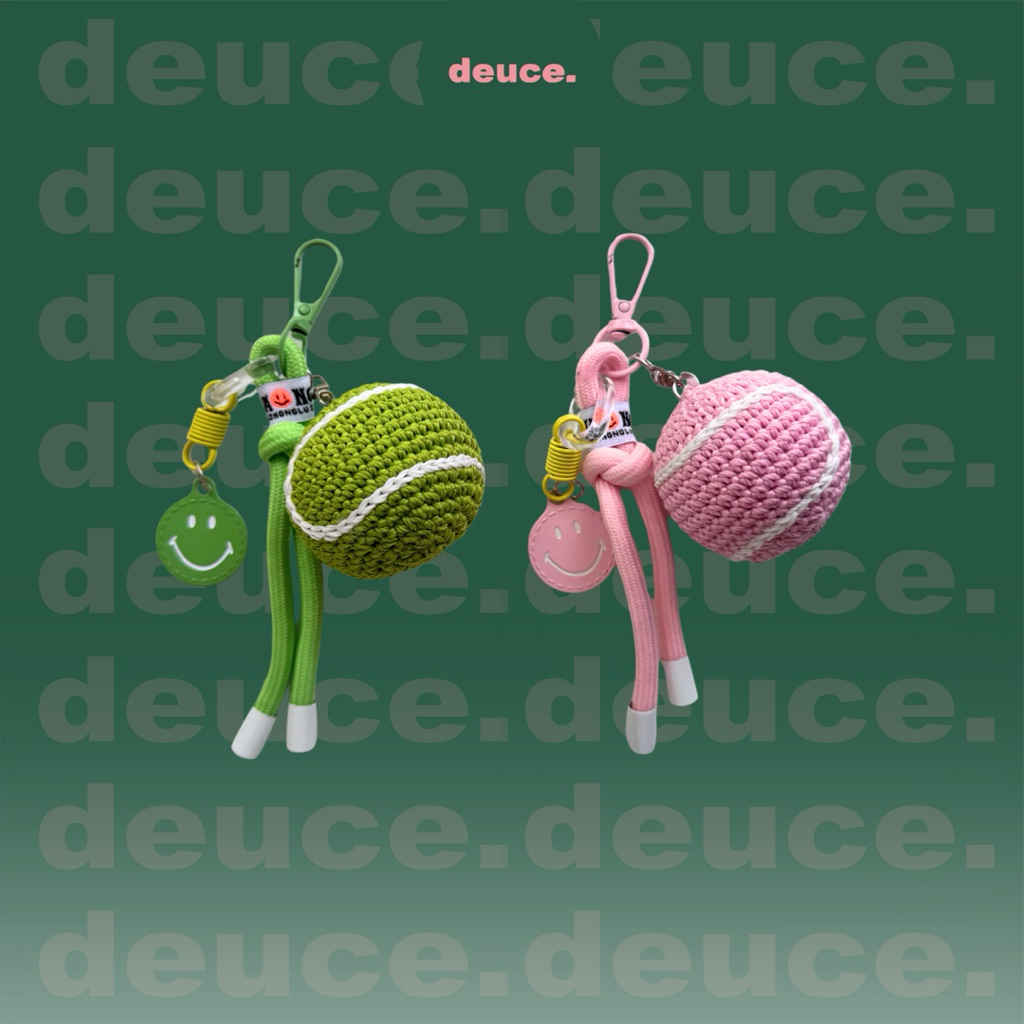Jual DEUCE | Tennis Ball Padel Crochet Bag Charm Keychain | Shopee ...