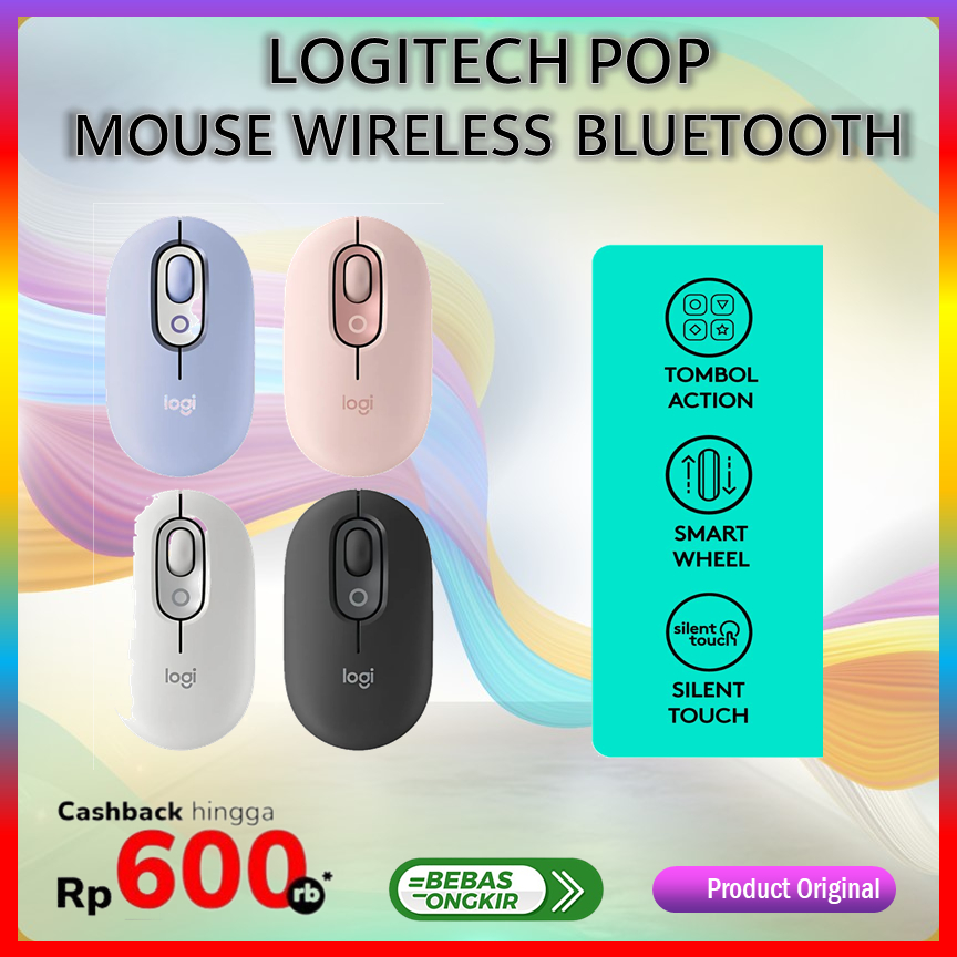 Jual LOGITECH POPLogitech POP ICON MOUSE, Ringkas dan Portabel, Mouse ...