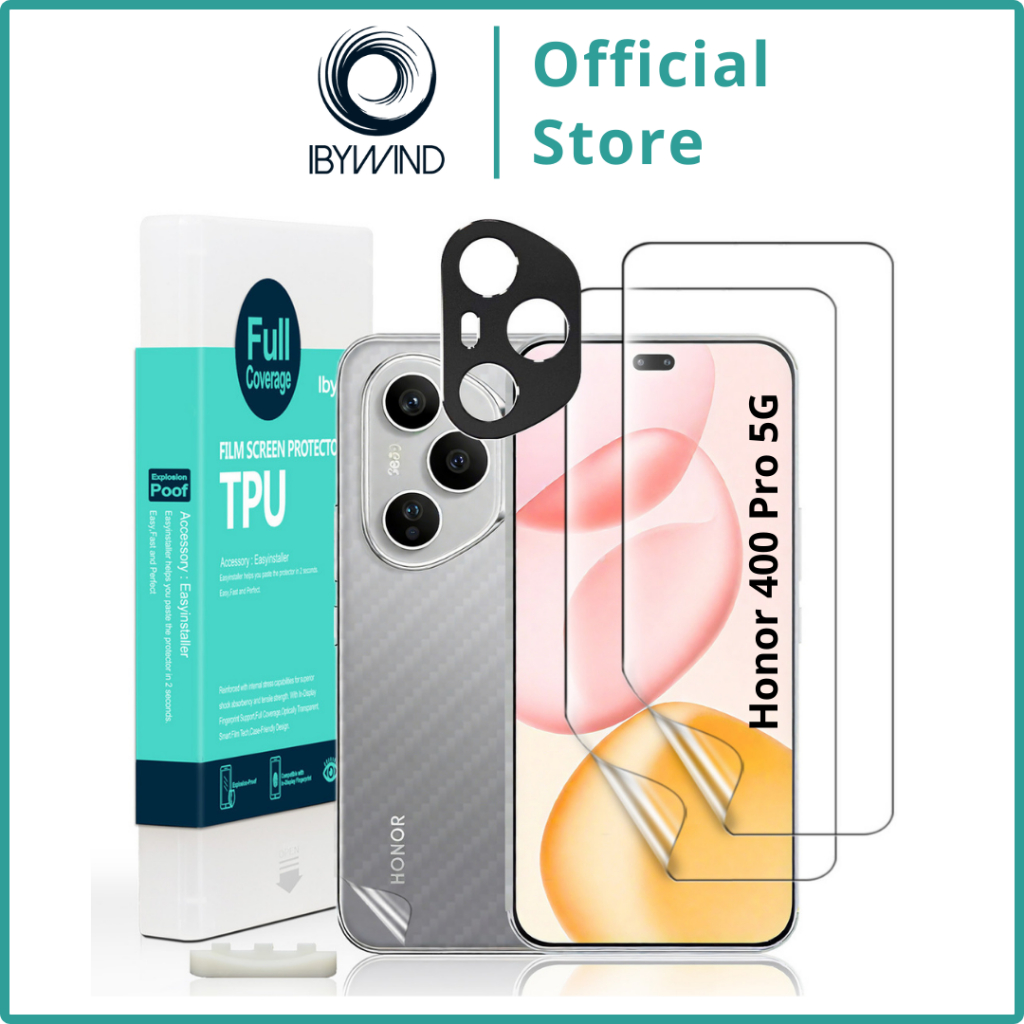 Jual Ibywind TPU Screen Protector untuk Honor 400 Pro 5G dengan Easy ...