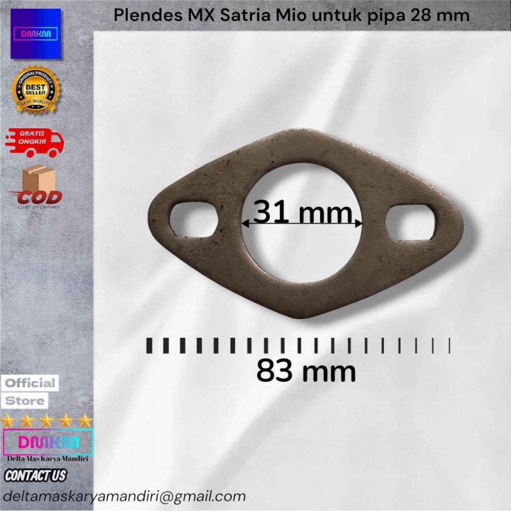 Jual Paket 1.000 bj Kupingan Knalpot MX Mio Mio M3 Satria plendes ...