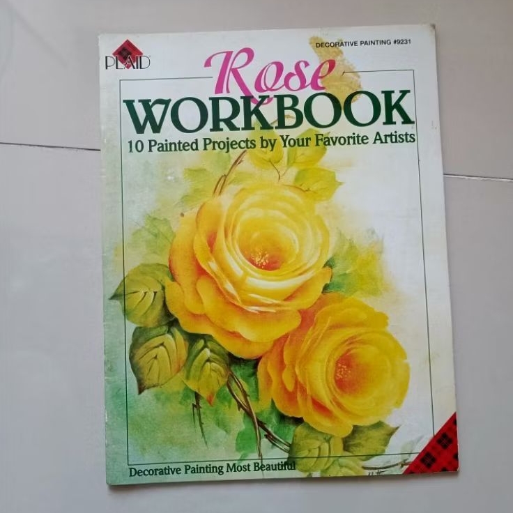 Jual Buku Tutorial Lukis Rose Workbook | Shopee Indonesia