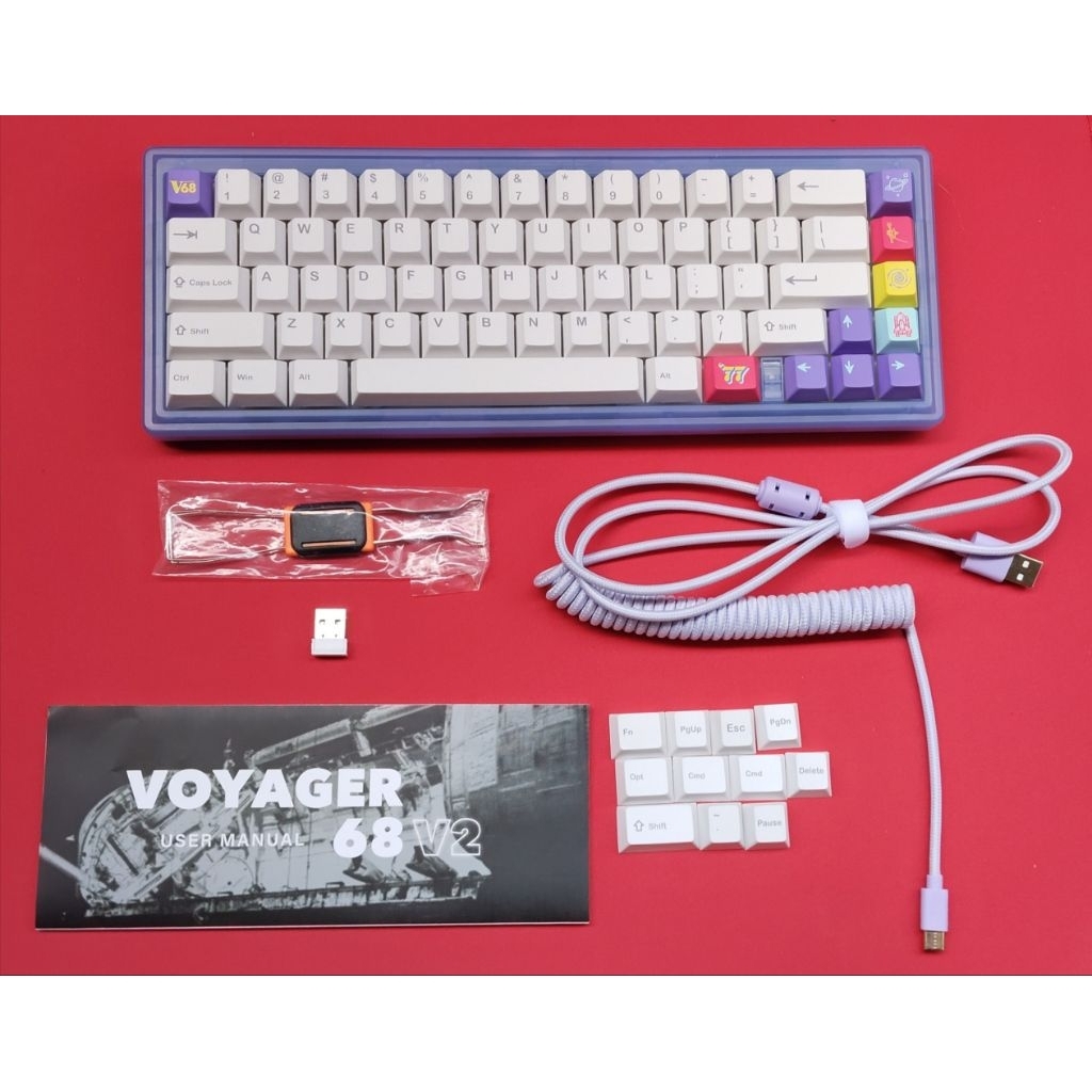 Jual PressPlay Voyager68 V2 Wireless Keyboard Not Daxa Akko Xinmeng VGN ...