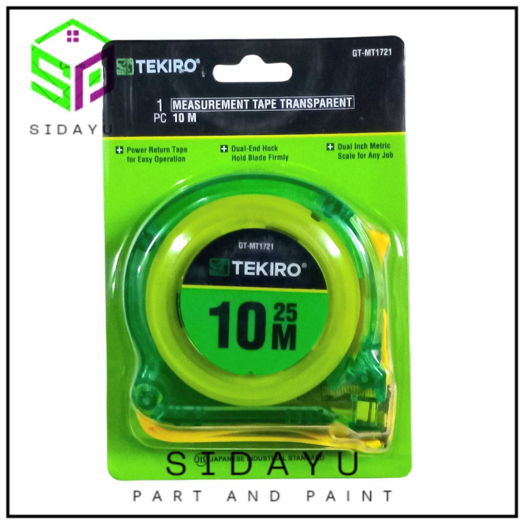 Jual Meteran 10 Meter Tekiro Measure Tape | Shopee Indonesia