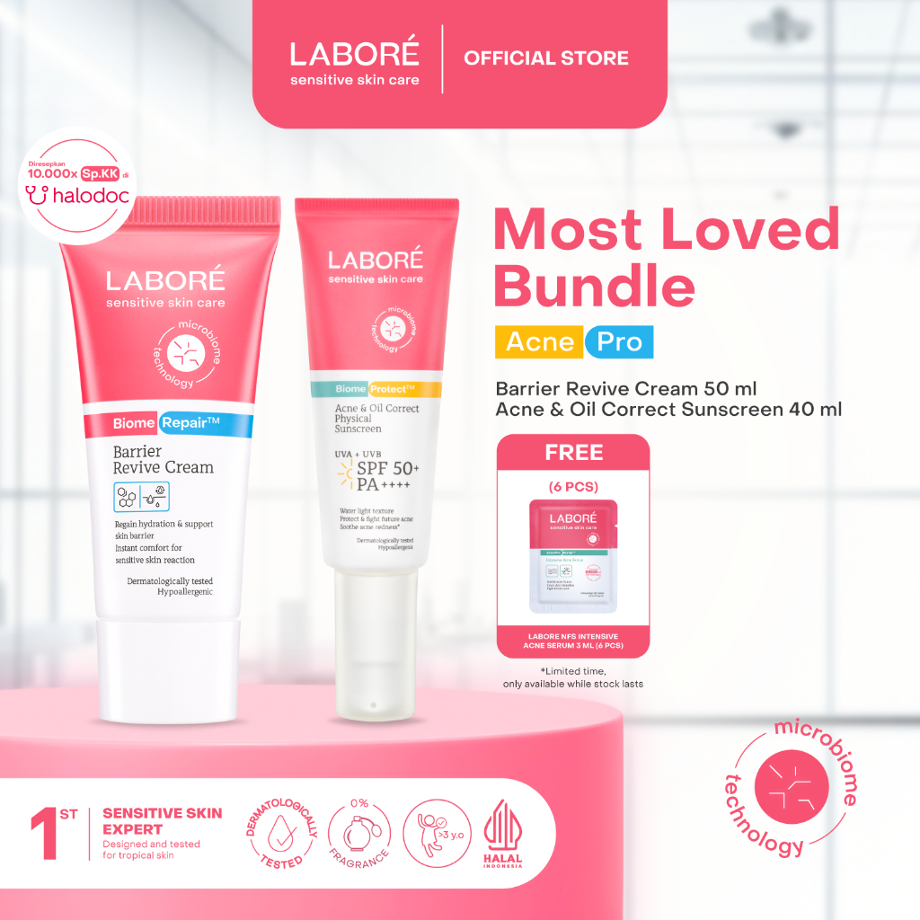 Jual [Pre-Order] [B2G8] LABORÉ Most Loved Bundle Acne Pro Edition ...