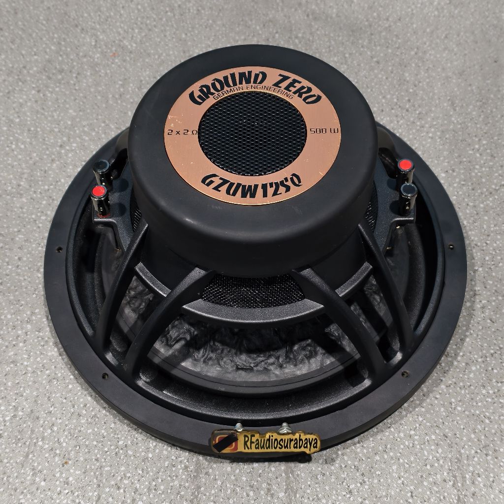 Jual SUBWOOFER GROUND ZERO URANIUM GZUW 12 SQ dual 2 ohm 12 inch ...