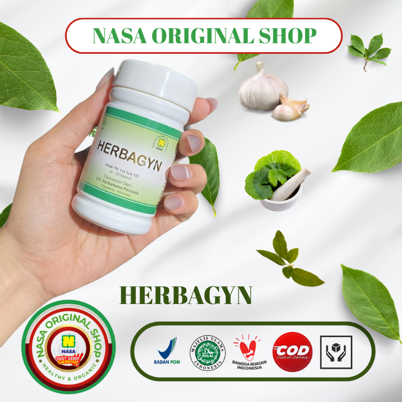 Jual Herbagyn NASA Suplemen Herbal Penurun Kolesterol dan Tekanan Darah ...
