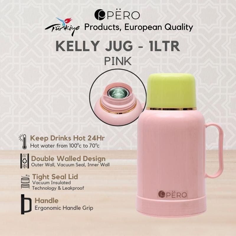Jual Pero Termos Kelly Jug 1L Tahan Panas Dingin 24jam | Shopee Indonesia