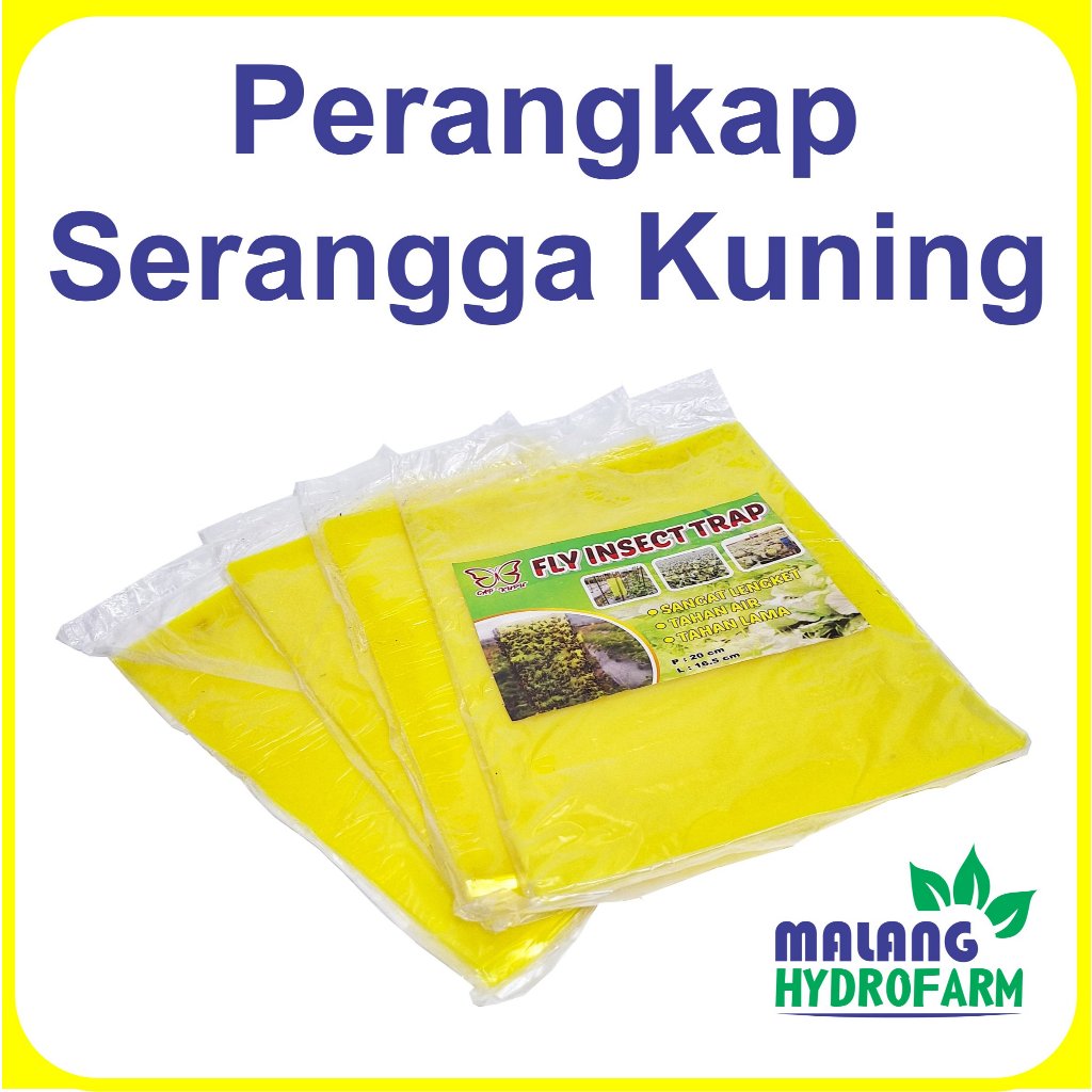 Jual Perangkap Serangga Kuning jebakan hama lalat tungau kutu Yellow ...