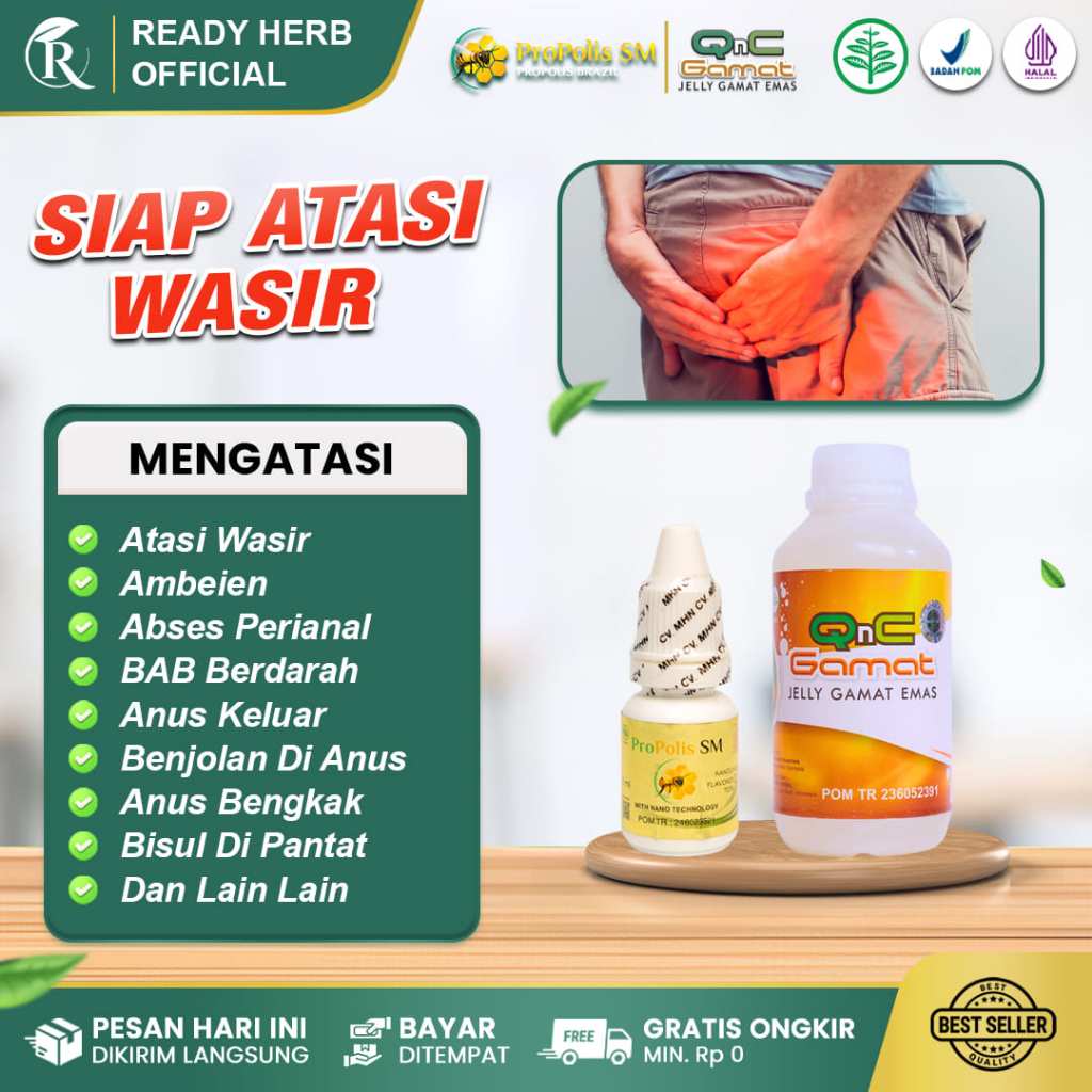Jual Obat Wasir, Ambeien, Abses Perianal, BAB Berdarah, Anus Keluar ...