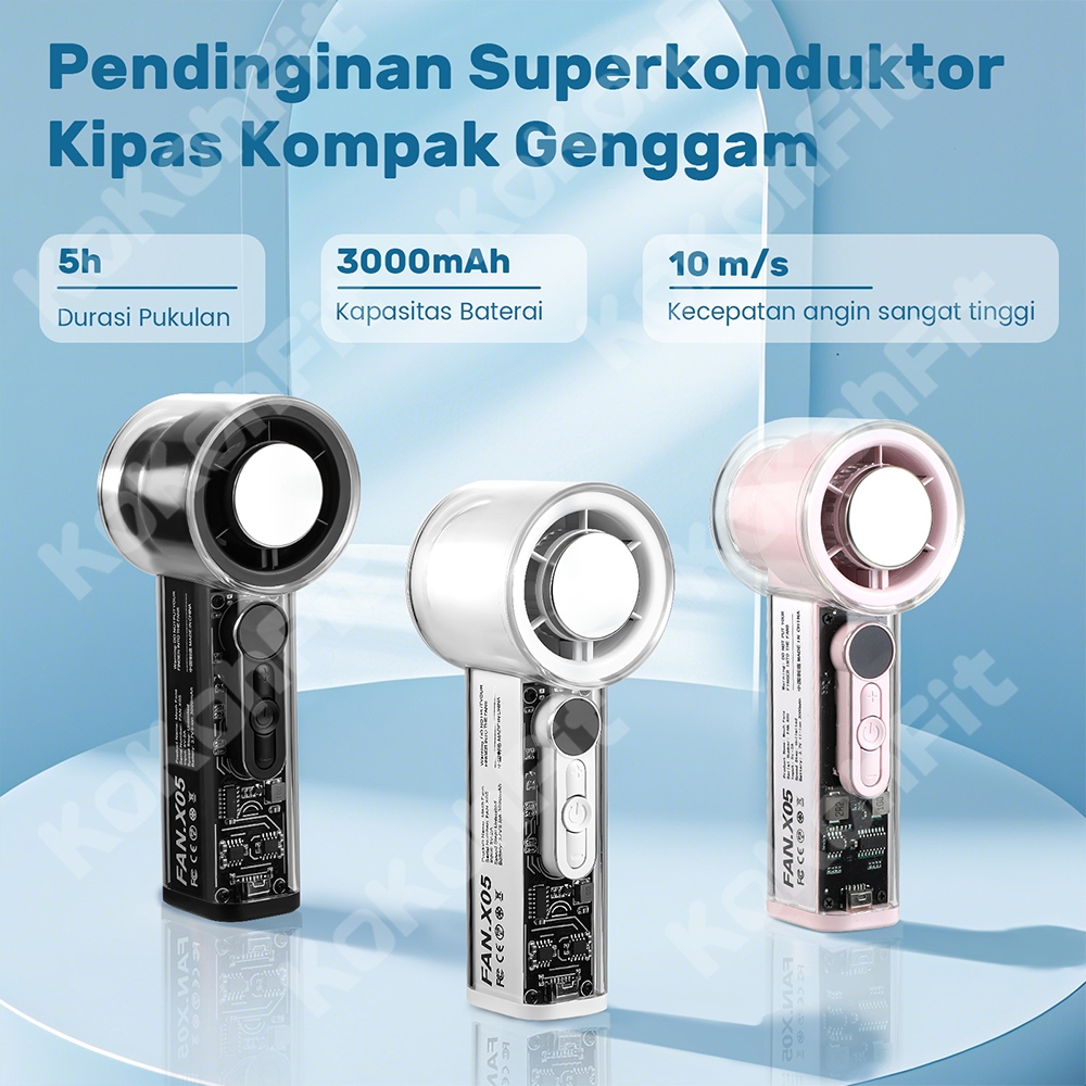 Jual Kipas angin portable Portable Mini Fan Semi-Conductor Cooling Fan ...