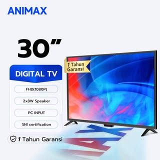 Jual Animax tv 30 inch Smart TV Digital 27 inch TV Android LED Digital ...