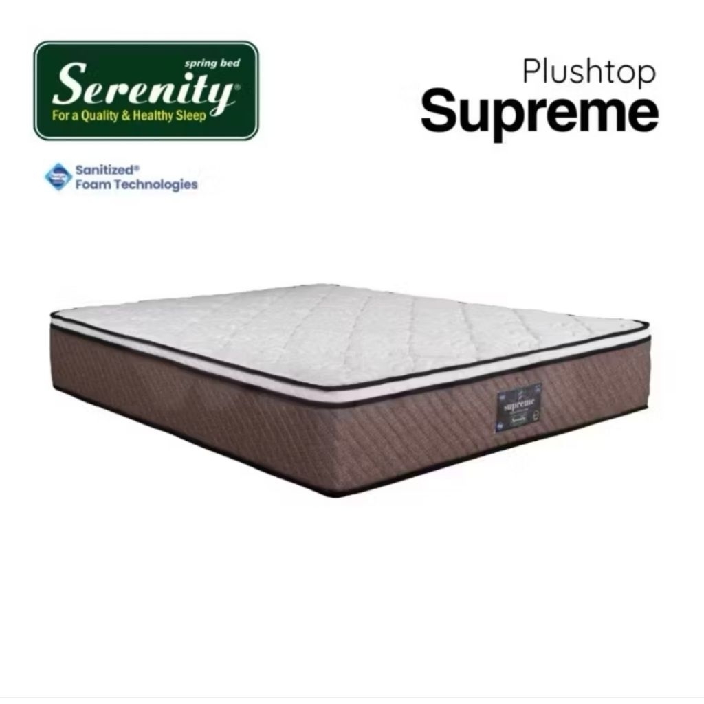 Jual Kasur Springbed Elite Serenity Supreme Plushtop Tebal 34cm Dan