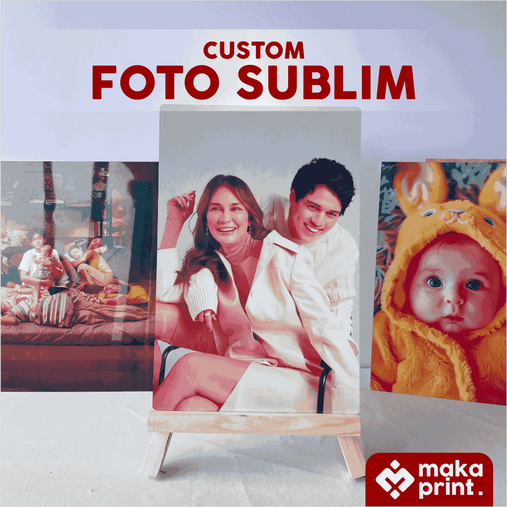 Jual Custom Cetak Aluminium Plat Glossy- FOTO SUBLIM - Pajangan Dinding ...