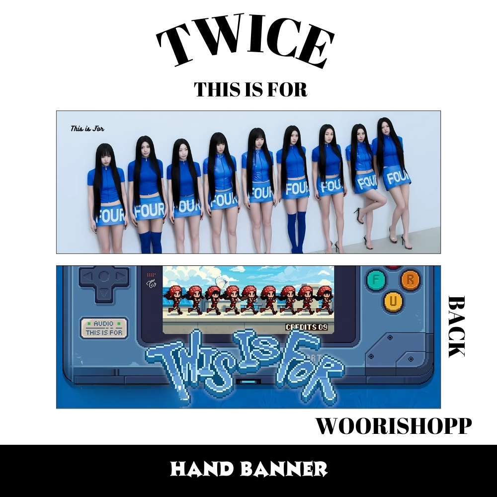 Jual HAND BANNER TWICE THIS IS FOR 2SISI KPOP UNOFFICIAL JIHYO NAYEON ...