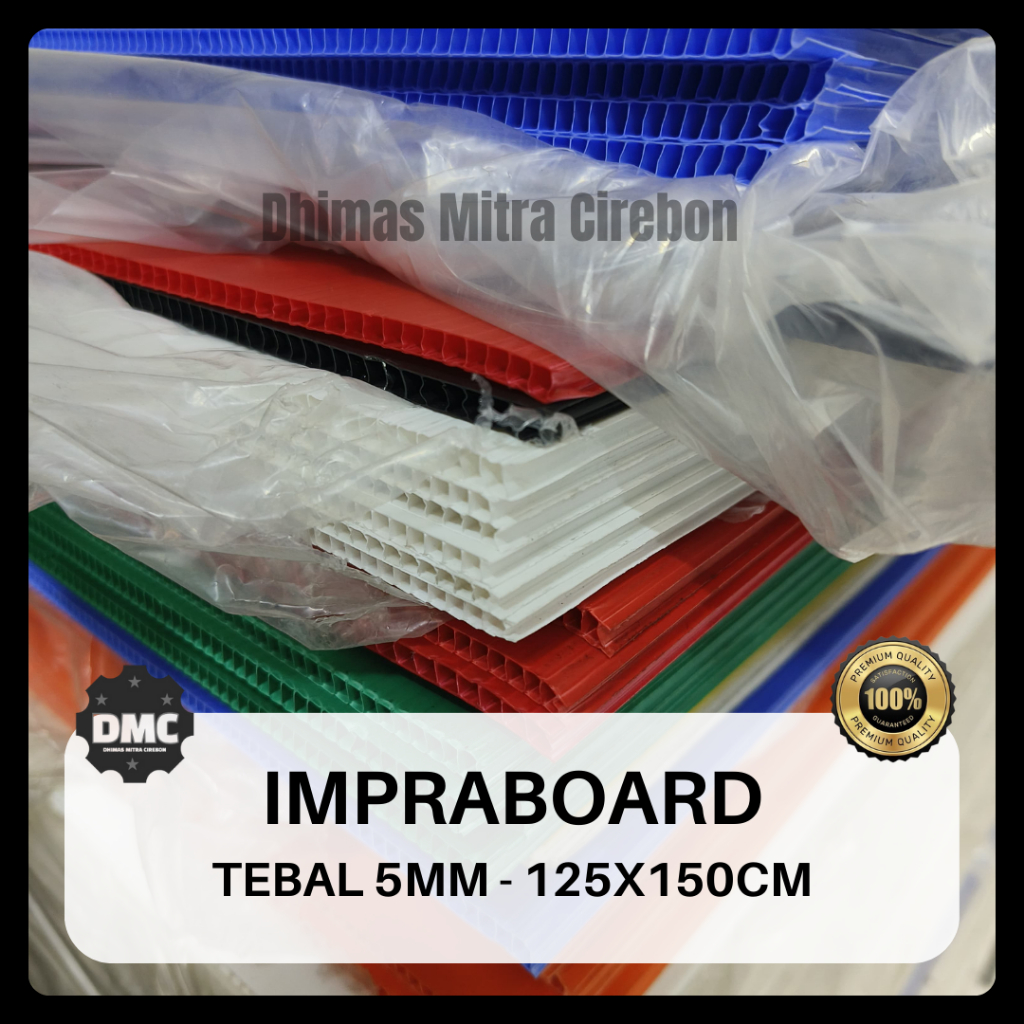Jual Impra Board 5MM 125x150cm Infraboard Papan Plastik Ukuran ...
