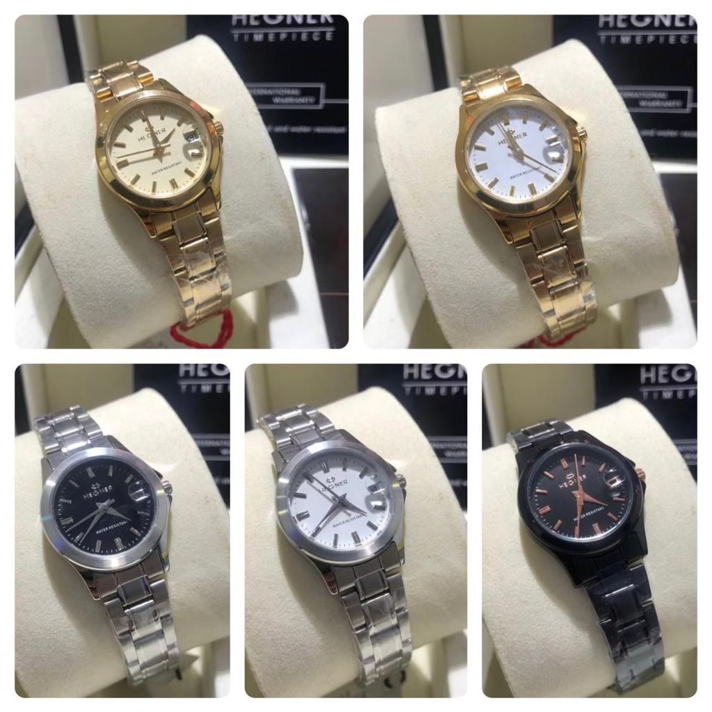 Jual JAM TANGAN WANITA ORIGINAL HEGNER 223L-1/ HEGNER 223 RANTAI ...