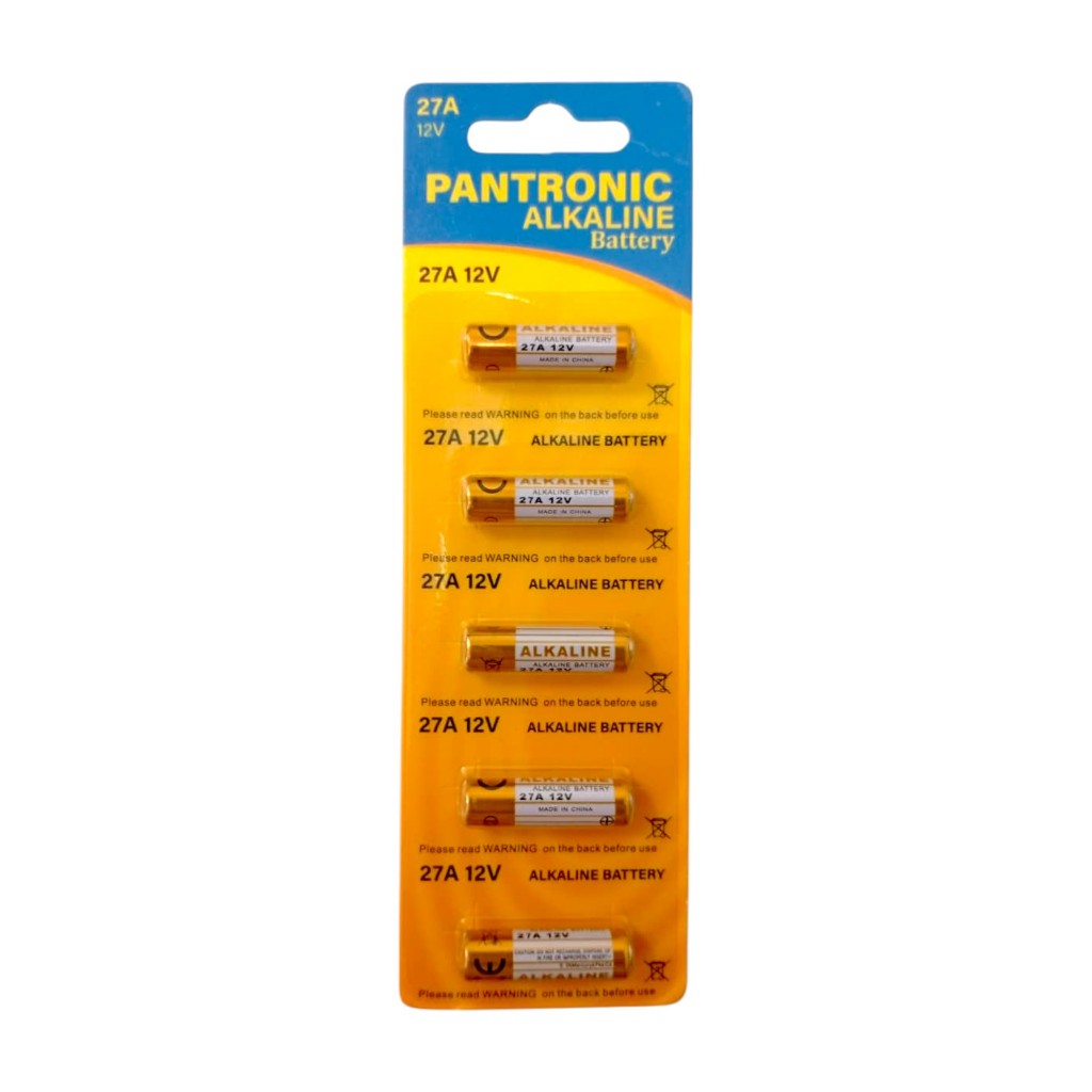 Jual Pantronic Baterai 27A 12V Alkaline Battery A27 L828 Original Isi ...