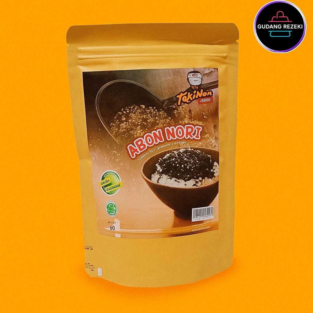 Jual A BON NORI ORIGINAL 60 GR MERK TOKINORI - ABON RUMPUT LAUT ...