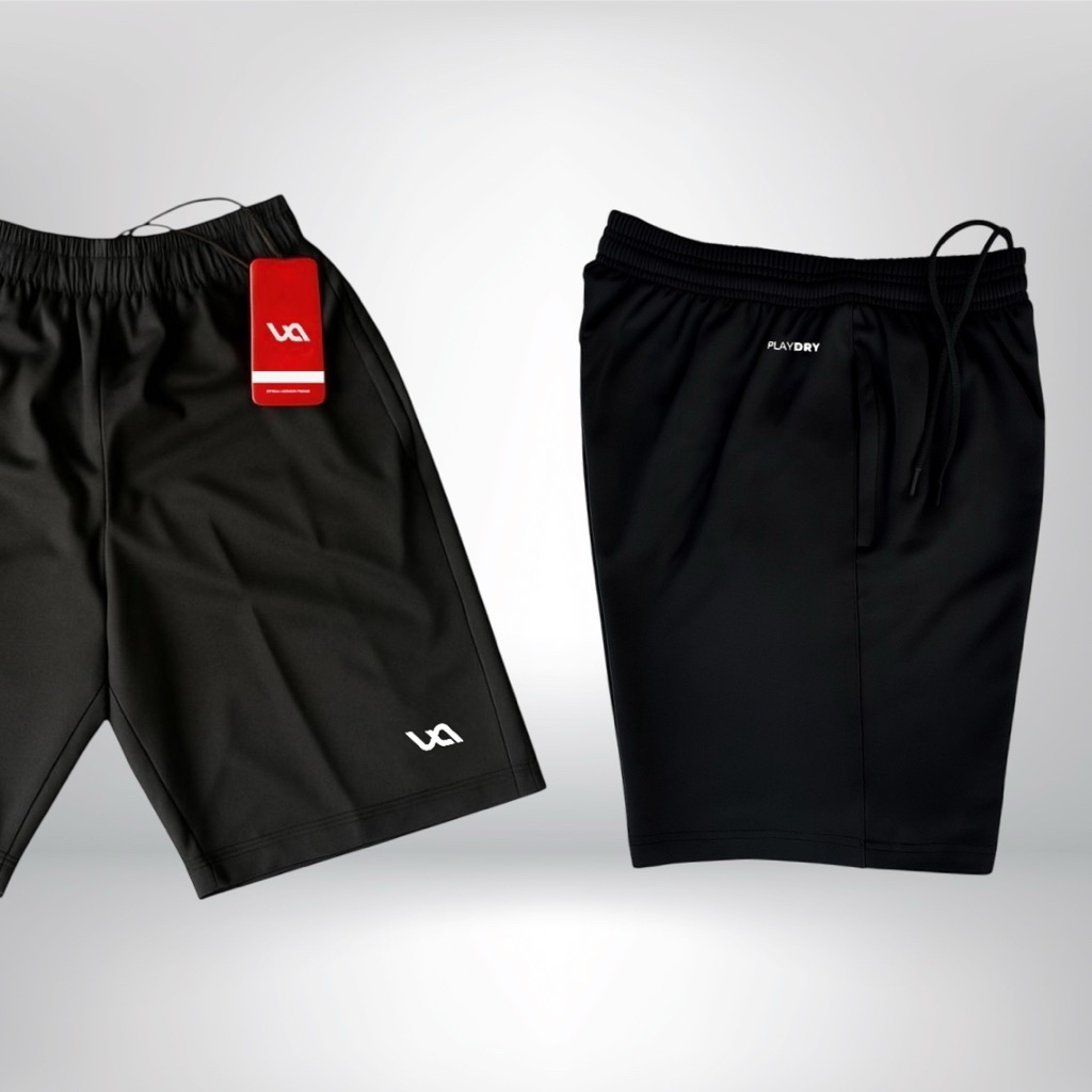 Jual VAL - Celana Running GYM Pria Sport Short Futsal Saku Ritsleting ...