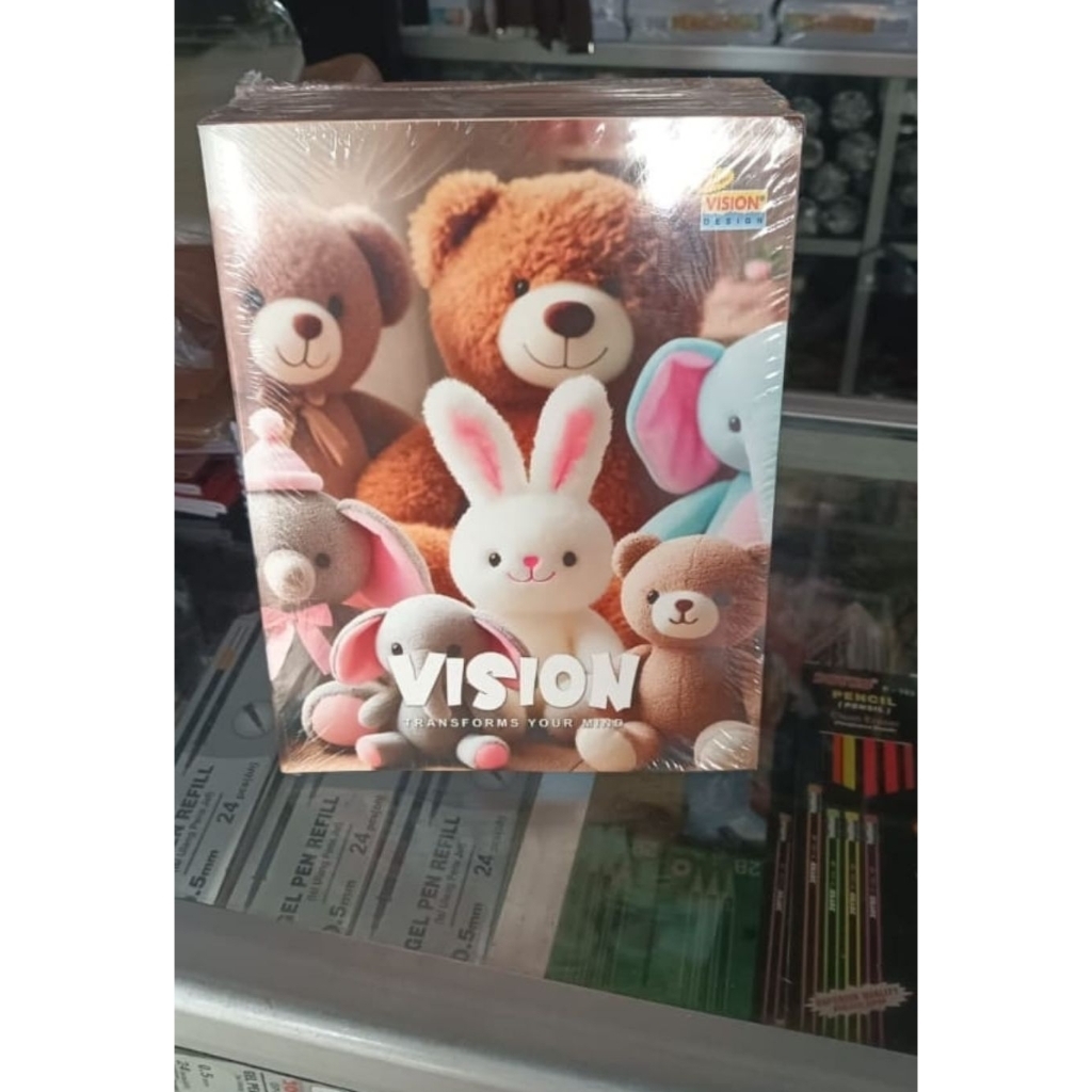 Jual BUKU TULIS VISION 58LEMBAR (1PAK ISI 10BUKU-58LEMBAR ) | Shopee ...