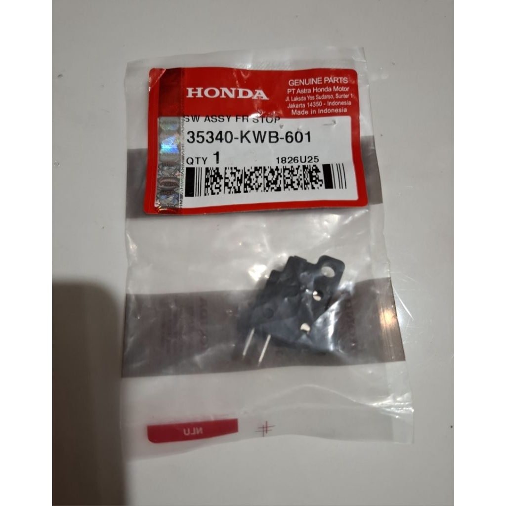 Jual Switch Rem Depan Beat FI 2014 (Original Honda AHM) | Shopee Indonesia