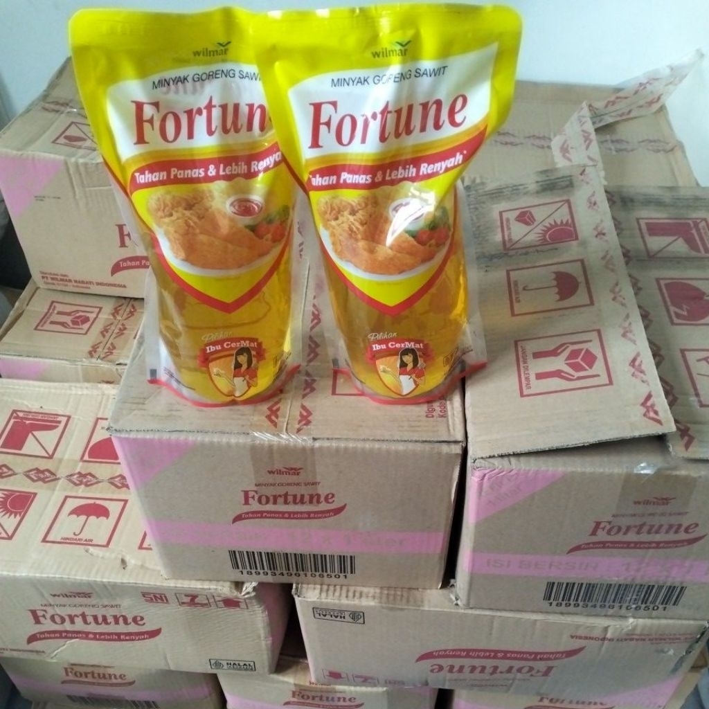Jual Fortune Refil 1 Liter 1 Dus | Shopee Indonesia