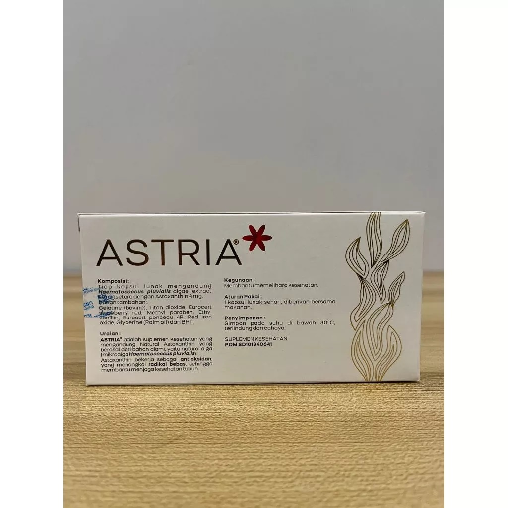 Jual Astria Astaxanthin 4mg box | Shopee Indonesia