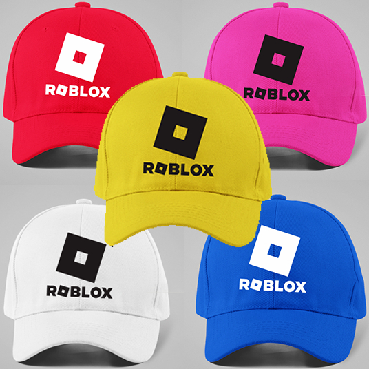 Jual Topi Anak Baseball/ Karakter Logo Roblox Sablon DTF/ Untuk Usia 3 ...