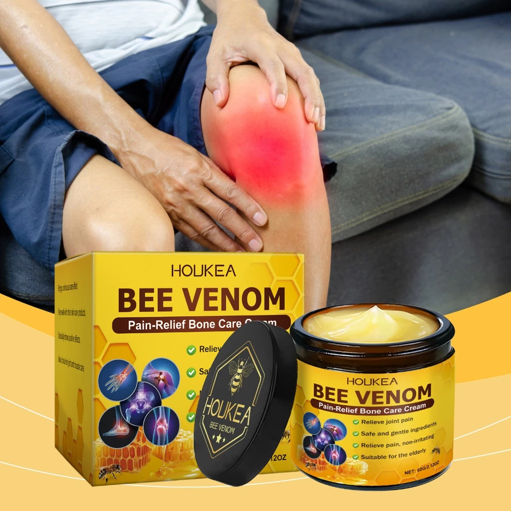 Jual Houkea Bee Venom Cream 60g Nyeri Sendi Relief Bee Venom Joint ...