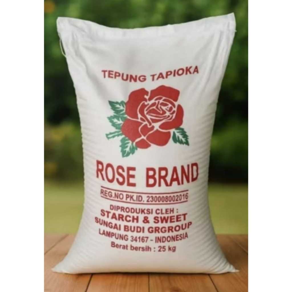 Jual Tepung Tapioka / Tepung Kanji Rose Brand 25kg | Shopee Indonesia