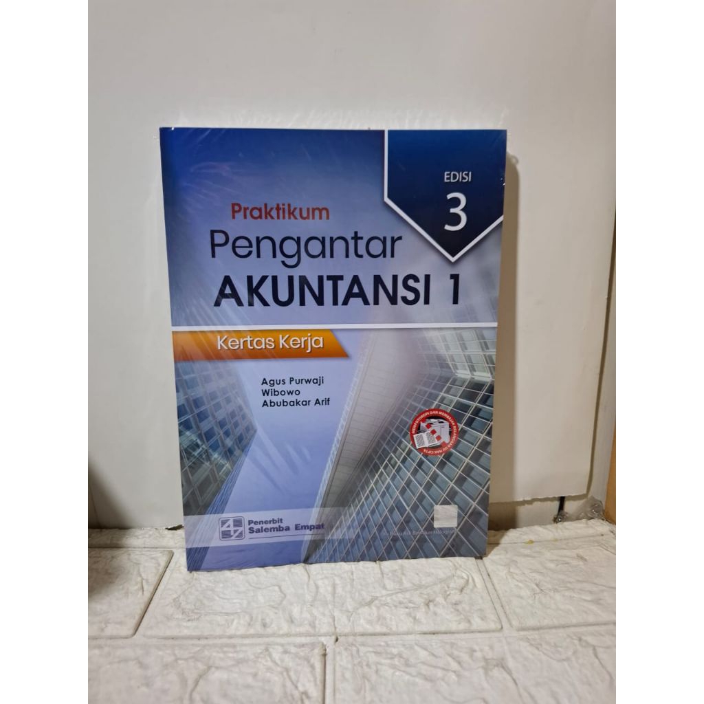 Jual Original || Praktikum Pengantar Akuntansi 1 Edisi 3 Kasus dan Kertas Kerja ( isi 2 Buku ...