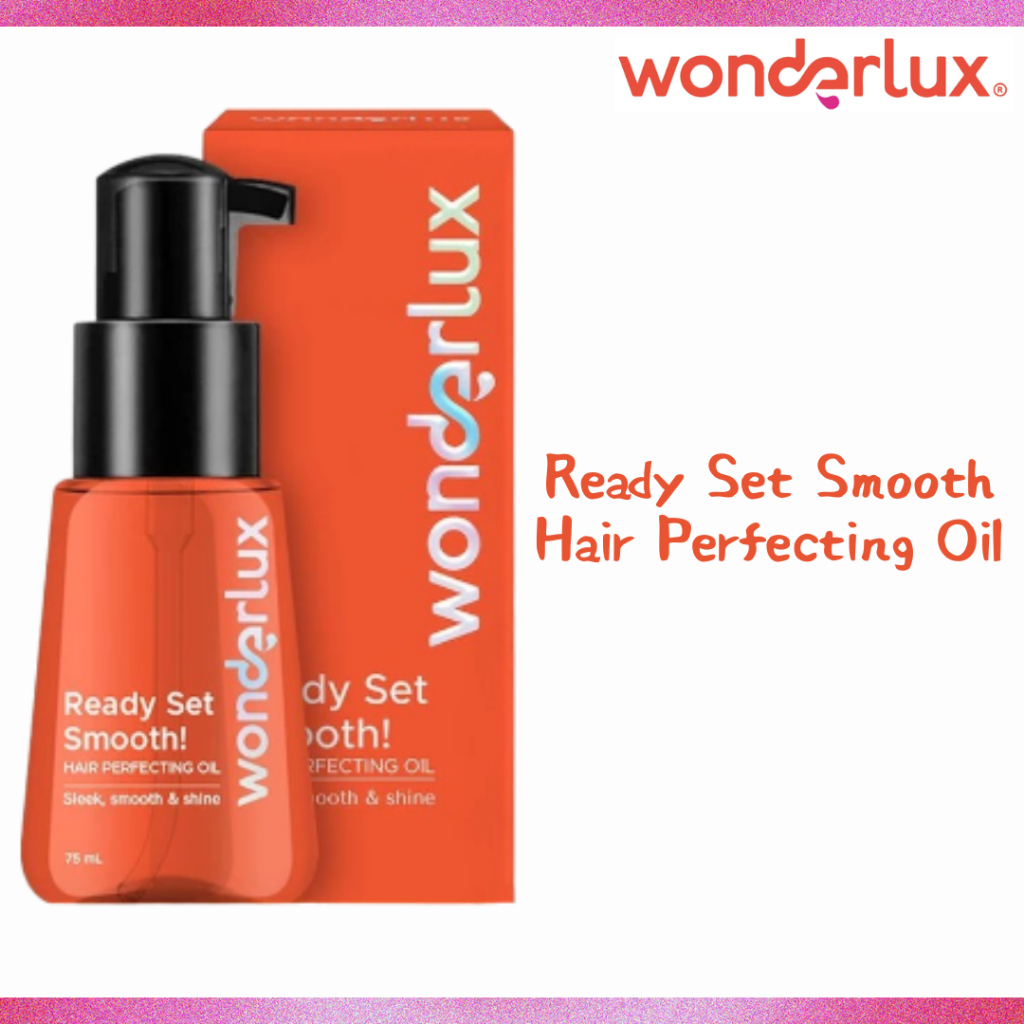 Jual Wonderlux Ready Set Smooth Hair Perfecting Oil 75ml/Sleek Smooth ...