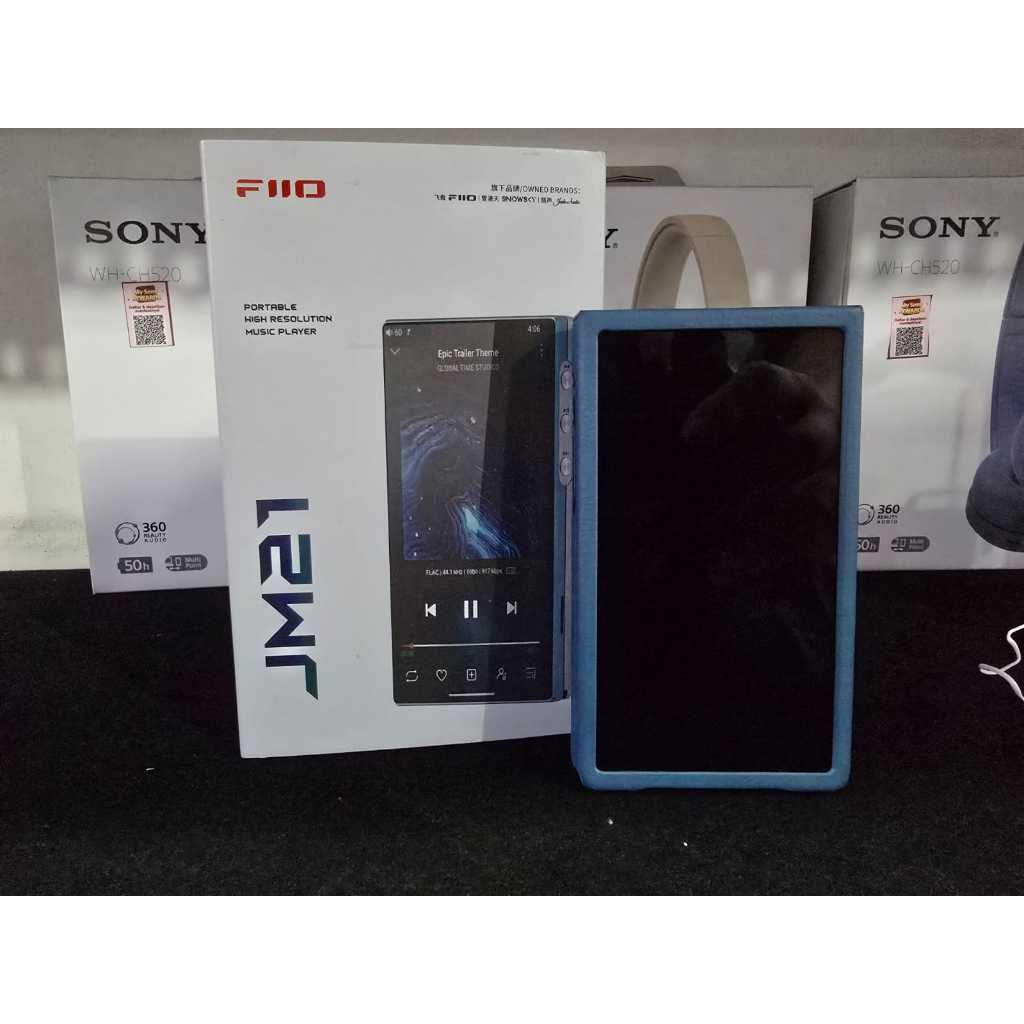 Jual Fiio JM21 FULLSET SECOND +Leather Case | Shopee Indonesia