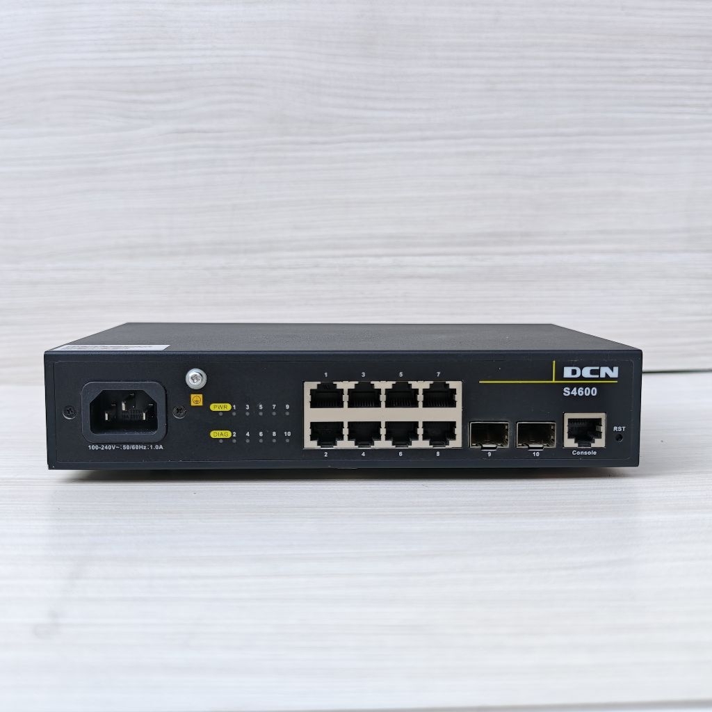 Jual Switch DCN S4600-10P-SI8 Port Gigabit Non POE Switch | Shopee ...