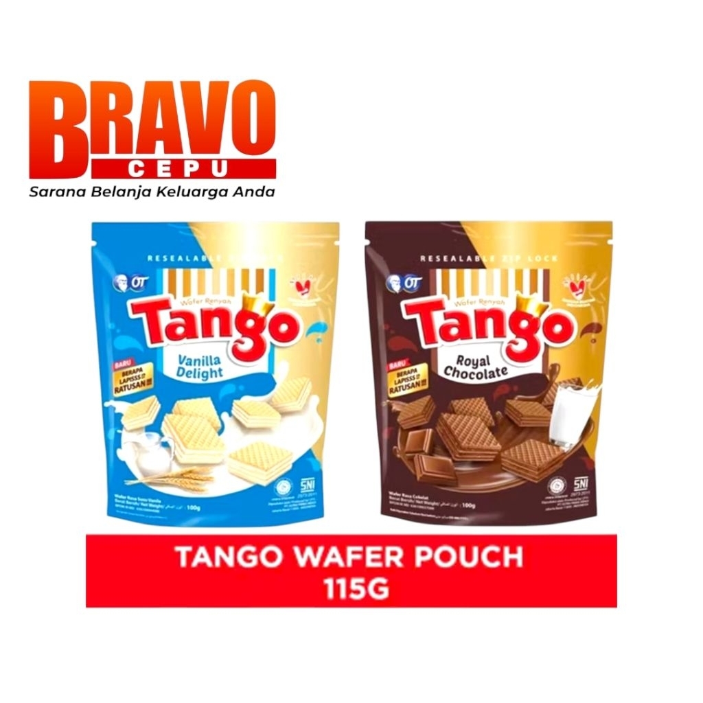 Jual Tango Wafer Pouch ||Royal Chocolate||Vanilla Delight | Shopee ...