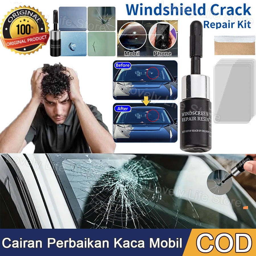 Jual 【COD】Lem Kaca Retak Mobil Retak Panjang Pecah Serba Guna Terbukti ...