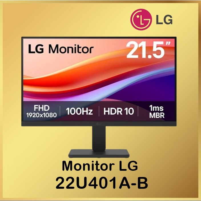 Jual Monitor LG 22" 22U401A-B 21.5-inch Full HD 100Hz monitor with sRGB ...