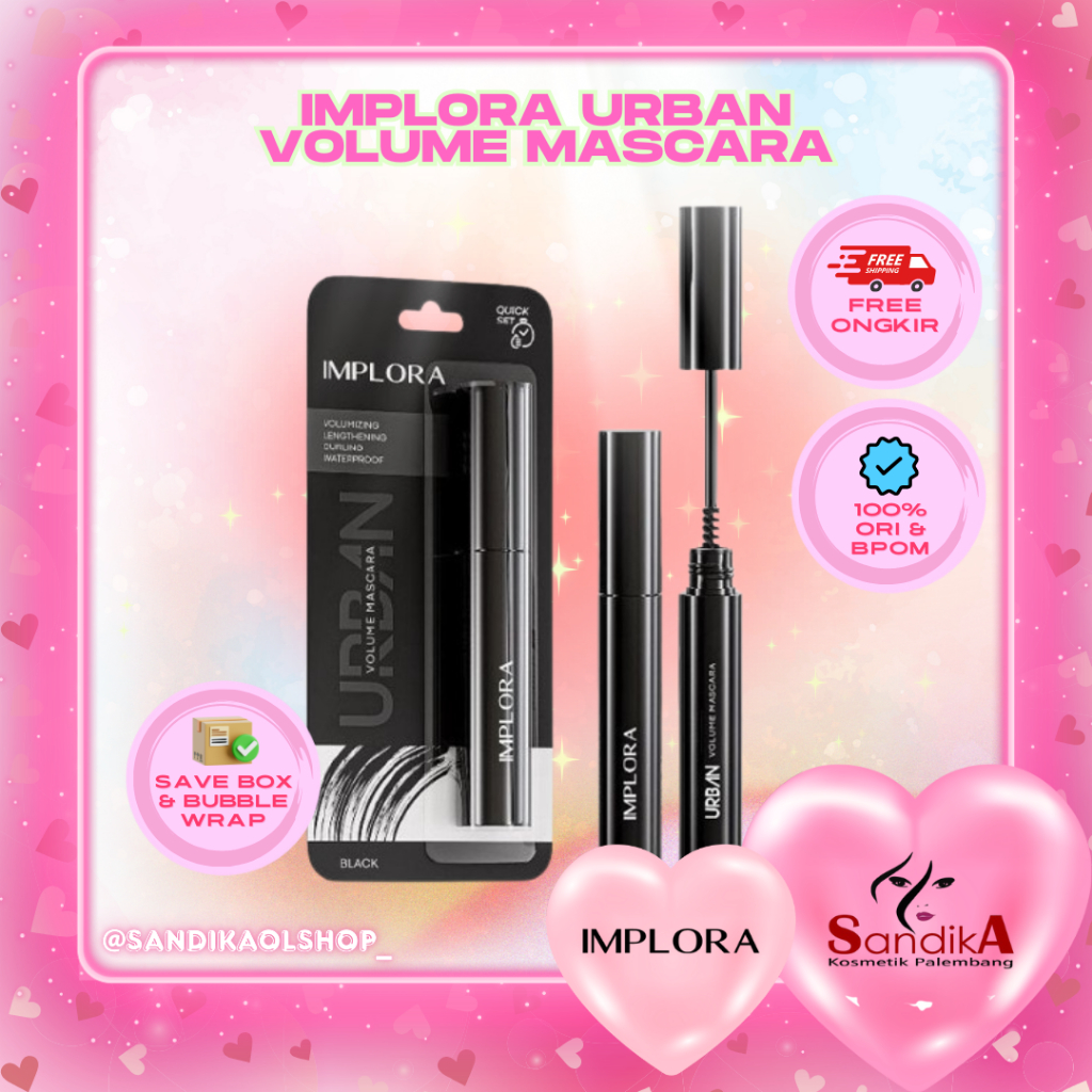 Jual Implora Urban Volume Mascara 7.8gr | Shopee Indonesia
